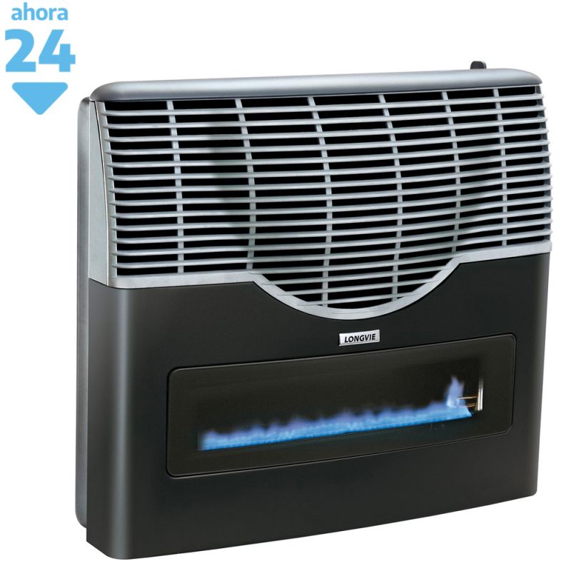 Estufa a Gas Sin Salida Longvie ECA8KVT C/Visor 7500 Kcal/h