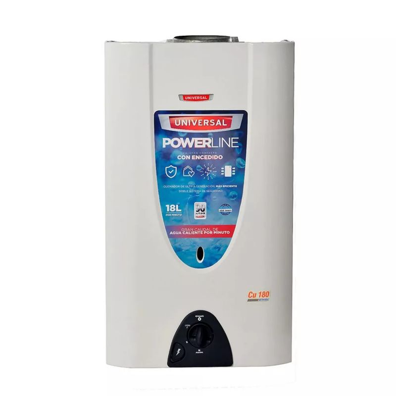 Calefón Universal EcoSmart 18 Lts. CSU180 Automático Blanco
