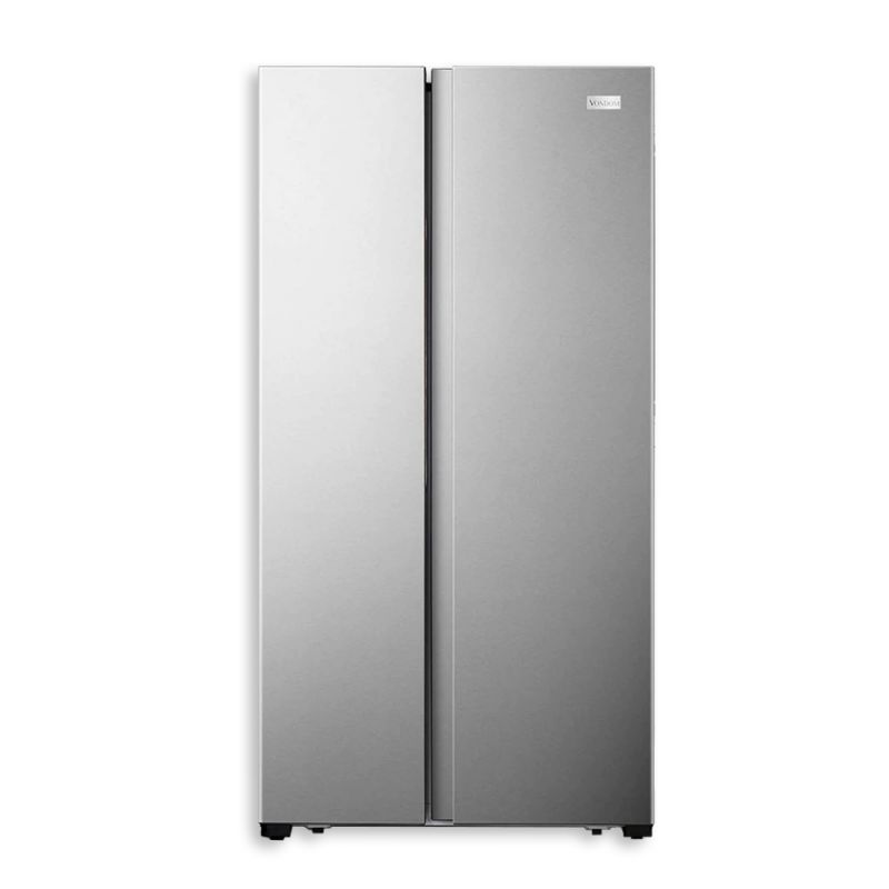 Heladera No Frost Side by Side 496 Lt Vondom SBS566 Inox