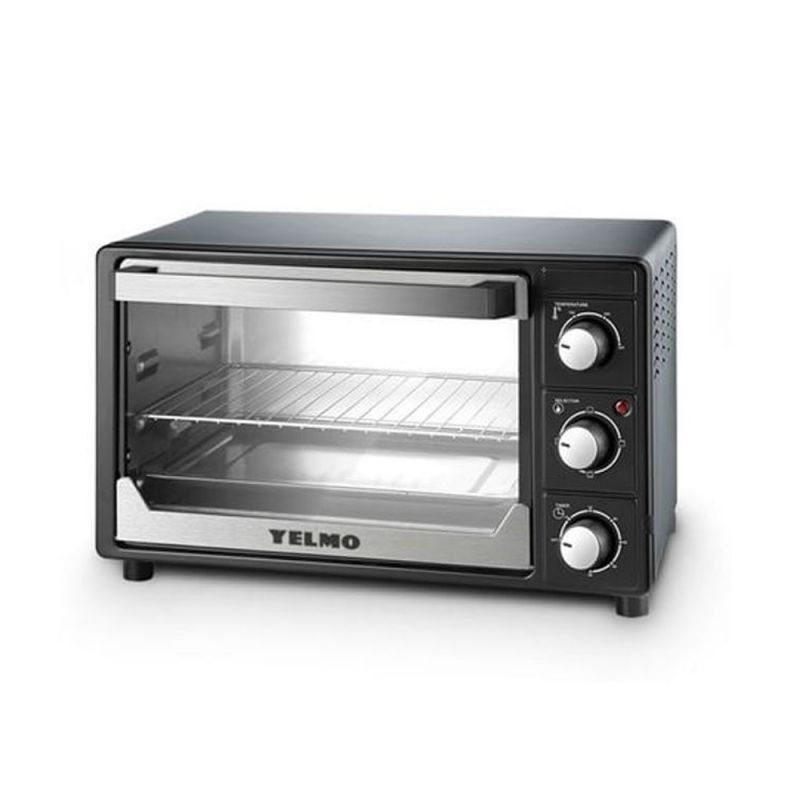 Horno Eléctrico 32Lts Yelmo YL32N Negro con Gris