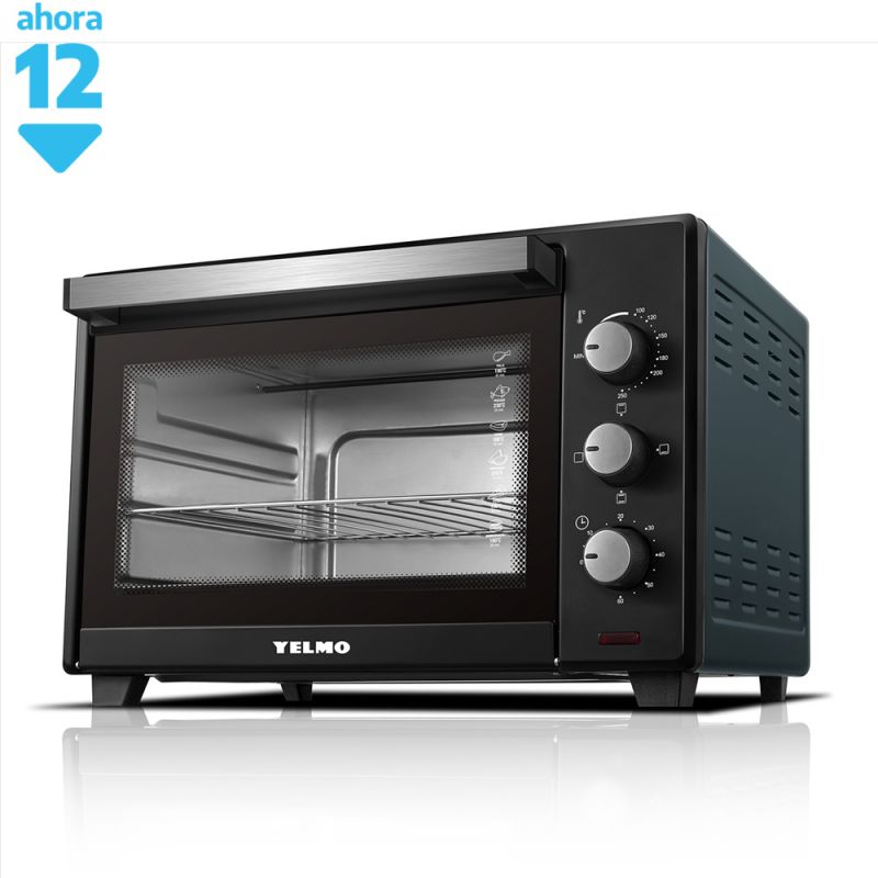 Horno Eléctrico 45Lts Yelmo YL45N Negro