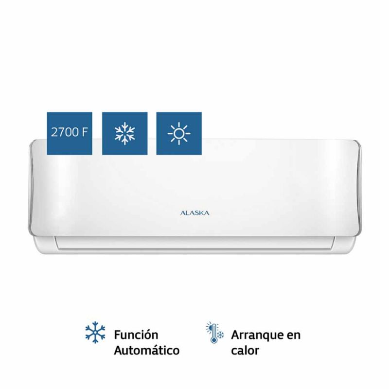 Aire Acondicionado Alaska 2300F 2700W AS26WCCS Frio/Calor