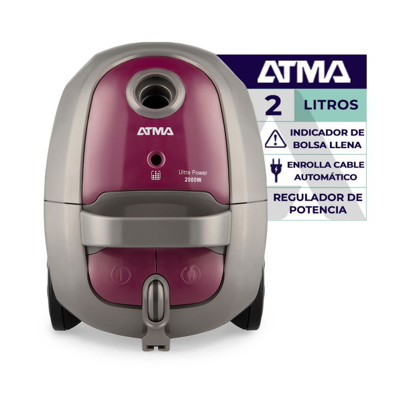Aspiradora Atma Ultra Power AS9121PI 2000W