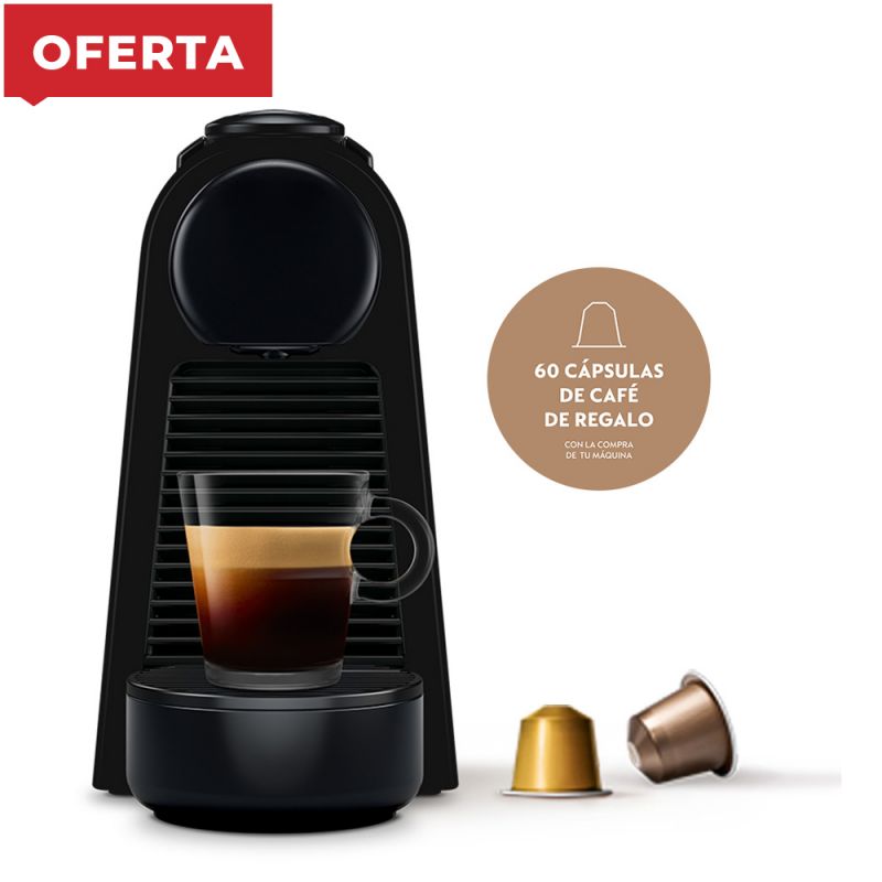 Cafetera Nespresso ESSENZA Mini D Black D30-AR-BK-NE2