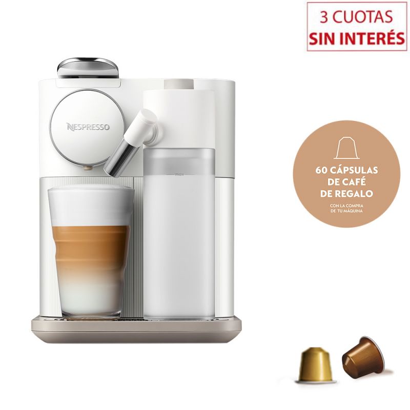 Cafetera Nespresso Gran Lattissima F531-541AR Blanco