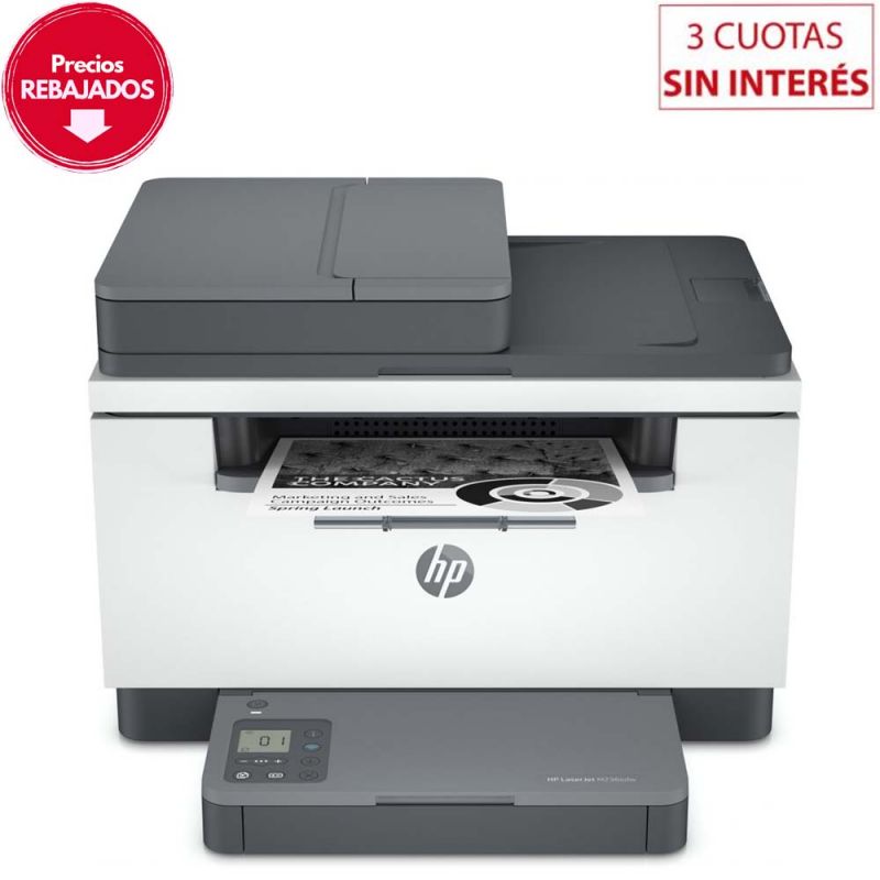 Impresora Multifunción Monocromática HP LaserJet M236SDW WiFi USB