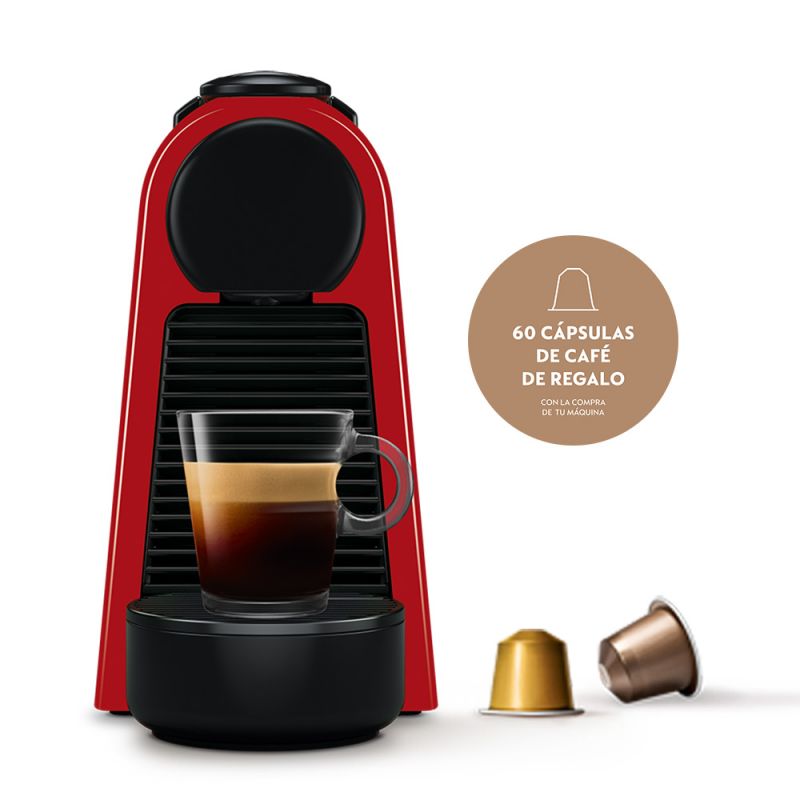 Cafetera Nespresso Essenza D30-AR-RE-NE2 Mini Red