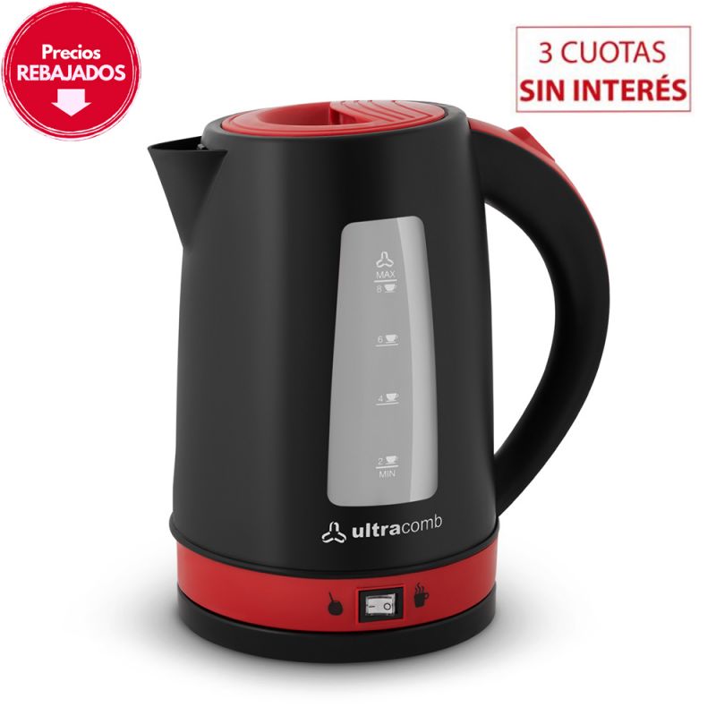 Pava Eléctrica Ultracomb PE-4907 Negro