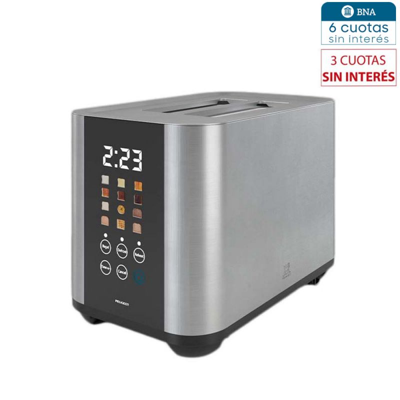 Tostadora Electrica Digital Peugeot Limoges PB-T01 Inox