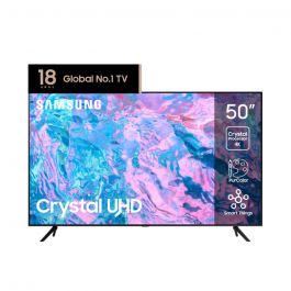 Smart TV 50" Samsung 4K UHD Crystal UN50CU7000GCZB Negro