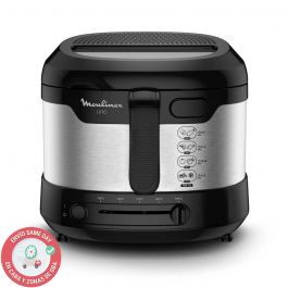 Freidora Moulinex UNO M AF215D58 Negro con Inox