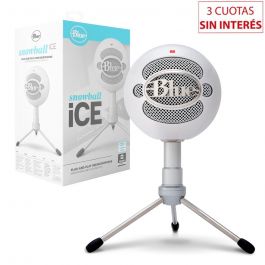 Micrófono Logitech Blue Snowball Ice iCE070 Blanco
