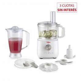 Multiprocesadora + Licuadora Liliana Experty AM730 6 en 1 700W Blanco